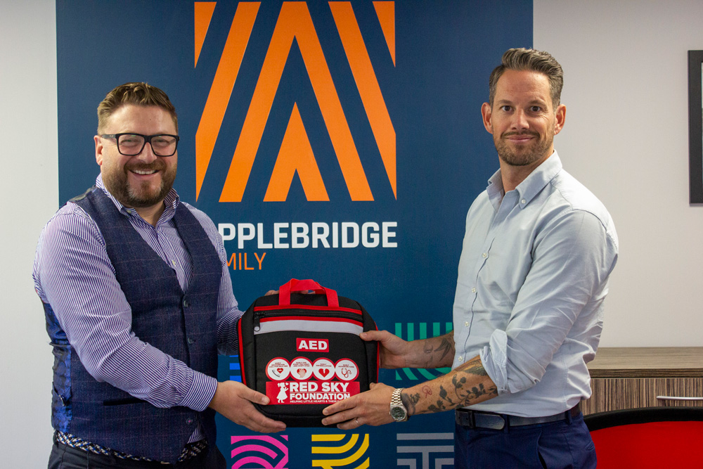 Applebridge Family Installs Defibrillators in Support of Red Sky ...